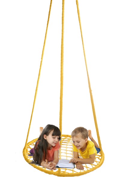 Altınoluk Büyük Boy İpli Çocuk Salıncak ( Sarı )