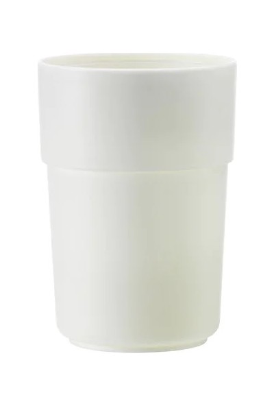 Enudden Plastik Banyo Bardağı - Diş Fırçalık - Beyaz