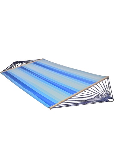 Altınoluk Bez Hamak Çift Kişilik ( Mavi Beyaz )