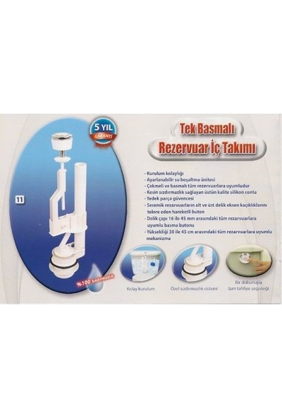 Rezervuar İç Takım Gama Rezervuar İç Takım Gama