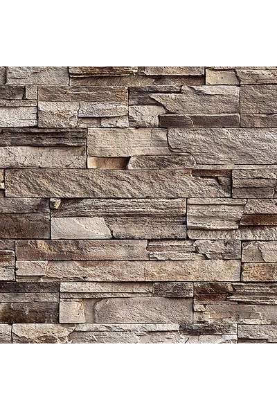 Dekor Vision 207-A Taş Desenli Duvar Kağıdı