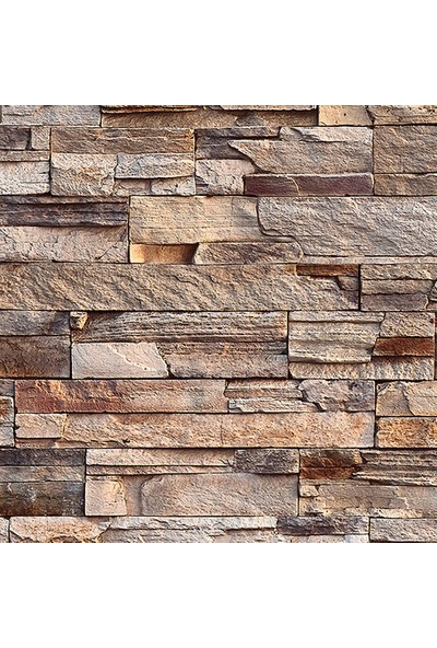 Dekor Vision 207-B Taş Görünümlü Duvar Kağıdı