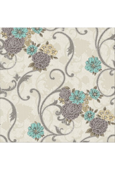 Dekor Classic 325-D Çiçek Görünümlü Duvar Kağıdı