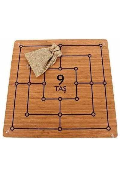 Elif 9 Taş 3 Taş Zeka Oyunu