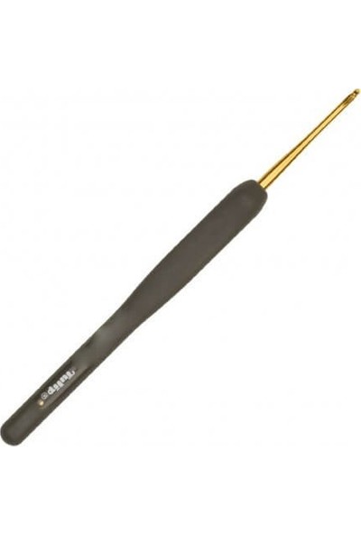 Tulip 2.2 Mm 14 Cm Siyah Yumuşak Saplı Yün Tığ Tulip 2.2 Mm 14 Cm Siyah Yumuşak Saplı Yün Tığ