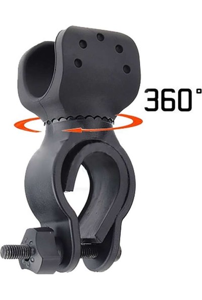 Plus Plastik Bisiklet Far Tutucu