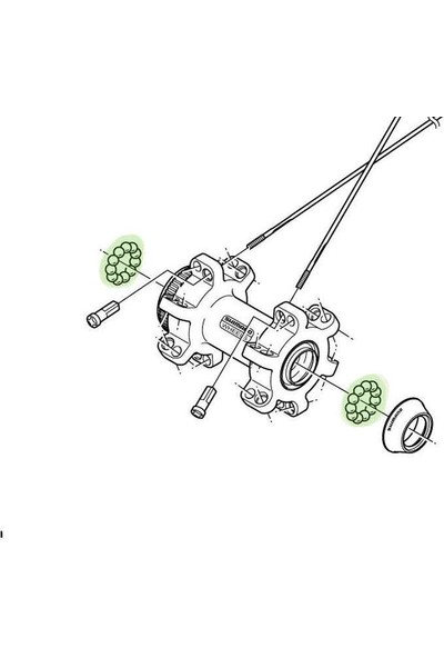 Shimano 3/16 Ön Göbek Bilyesi Y00091210