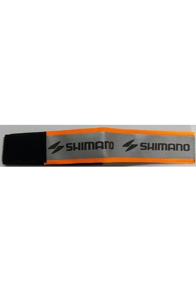 Shimano Paça Koruma Bandı Geniş Siyah / Turuncu Reflektörlü Shimano Paça Koruma Bandı Geniş Siyah / Turuncu Reflektörlü