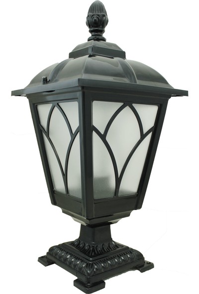 Yakan Lale Çıtalı Kare Fener Kare Süslü Set Üstü