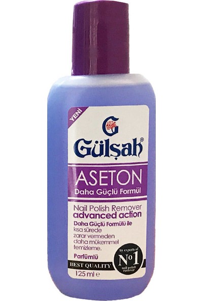 Gülşah Nail Polish Remover - Güçlendirici Aseton 125ml