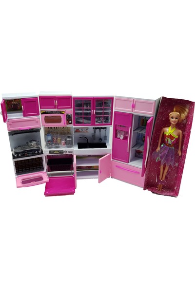 Can Oyuncak Prenses Mutfak Seti Barbie Bebek Hediyeli Can Oyuncak Prenses Mutfak Seti Barbie Bebek Hediyeli