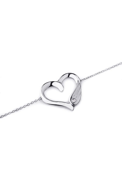 Ejoya Kalbimdeki Melek Pırlanta Bileklik 81380