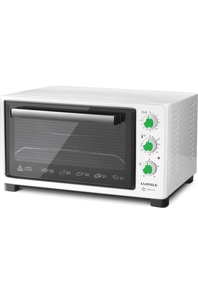 Luxell Lx 3675 Usta Börekci Turbo Fırın 40 Lt.