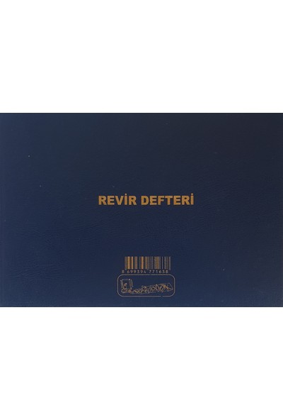 Kocaoluk Revir Defteri Cilt Kapak
