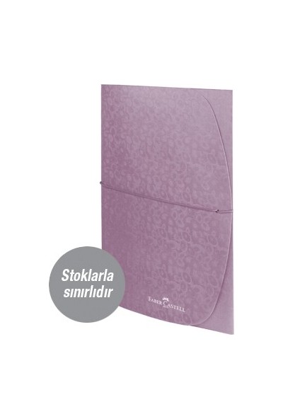Faber-Castell Desenli Evrak Dosyası Metalik Mor (stoklarla sınırlıdır) Faber-Castell Desenli Evrak Dosyası Metalik Mor (stoklarla sınırlıdır)
