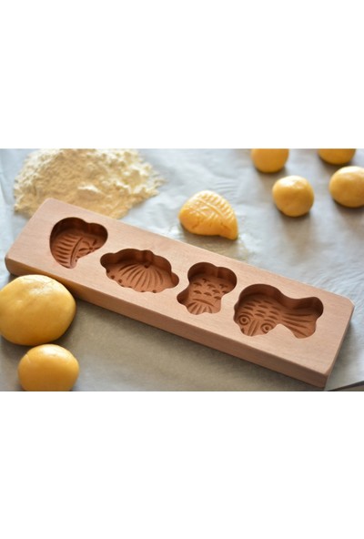 Bambum B0034 Patty 4 Bölmeli Kurabiye Kalıbı Bambum B0034 Patty 4 Bölmeli Kurabiye Kalıbı