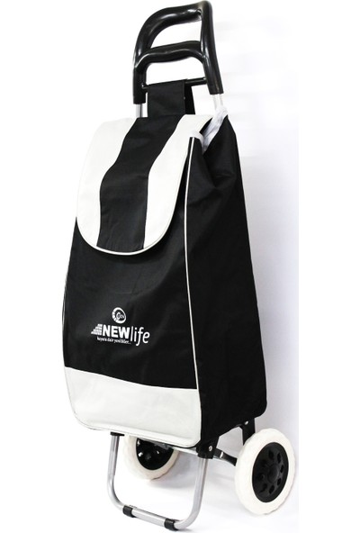 New Life Lüx Pazar Arabası Leke - Su Tutmaz Kumaş Siyah New Life Lüx Pazar Arabası Leke - Su Tutmaz Kumaş Siyah