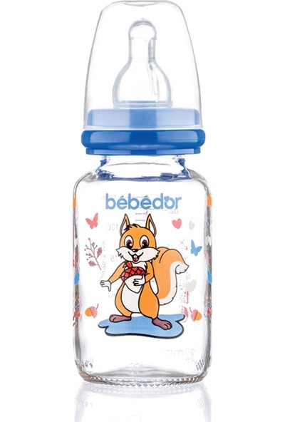 Bebedor Desenli Cam Biberon 125 ml (B-30302) Bebedor Desenli Cam Biberon 125 ml (B-30302)