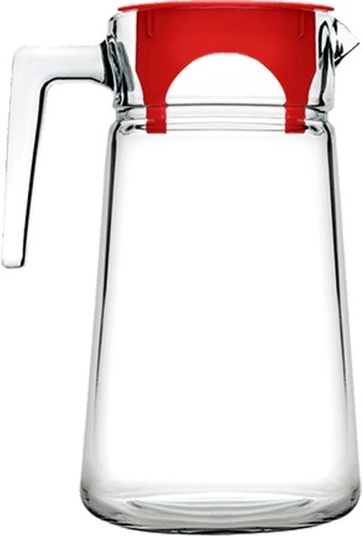 Paşabahçe City Sürahi Kirmizi Kapakli - 2 litre