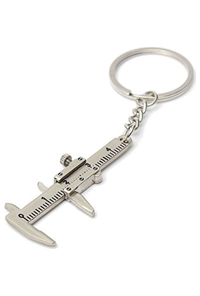 Spelt Küçük 3 Cm Verniyerli Kumpas Anahtarlık Spelt Küçük 3 Cm Verniyerli Kumpas Anahtarlık