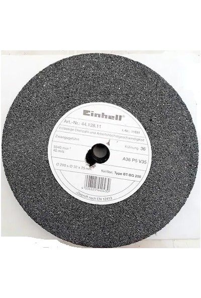 Einhell Zımpara Taşlama Taşı Çark Taşı 200X32X25 Mm 36 Kum 200 Mm