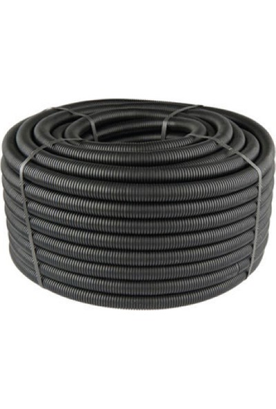 Mutlusan Siyah Plastik Spiral Boru 18Mm (50'Mt) Mutlusan Siyah Plastik Spiral Boru 18Mm (50'Mt)