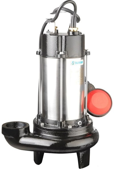 Sumak Sbrm18/2P Parçalayıcı Bıçaklı Foseptik Dalgıç Pompa Monofaze (220V) 1.8 Hp Sumak Sbrm18/2P Parçalayıcı Bıçaklı Foseptik Dalgıç Pompa Monofaze (220V) 1.8 Hp