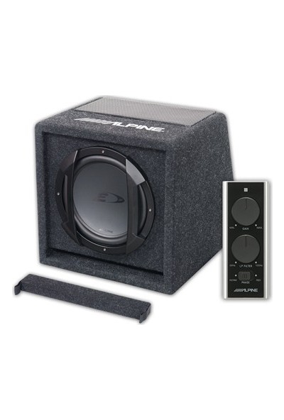 Alpine SWE-815 20cm Eseri Dahili Amplifikatör 50-125Hz 12dB Açık Kapalı Port Subwoofer Alpine SWE-815 20cm Eseri Dahili Amplifikatör 50-125Hz 12dB Açık Kapalı Port Subwoofer