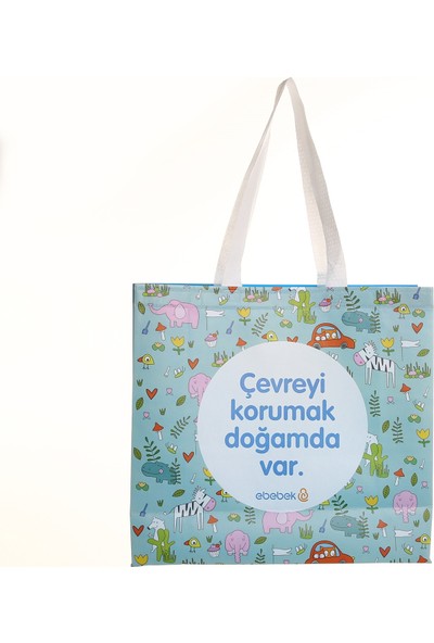 Baby&Mom Laminasyonlu Çevreci Çanta