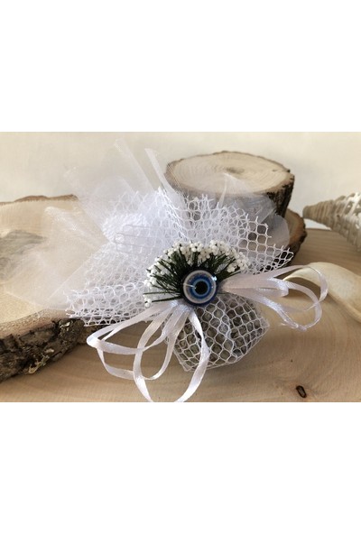 Cemrek Nazar Boncuklu Lavanta Kesesi (25 Adet)