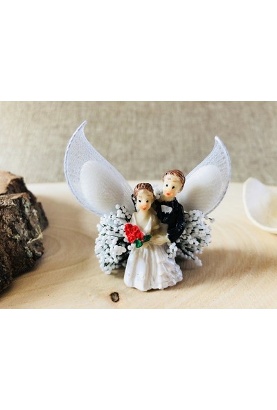 Cemrek Gelin Damat Biblolu Nikah Şekeri (25 Adet)