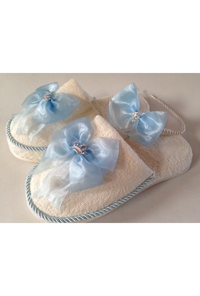 Cemrek Fiyonklu Lohusa Terliği Takımı