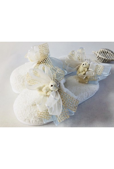 Cemrek Ayıcıklı Lohusa Terliği Takımı