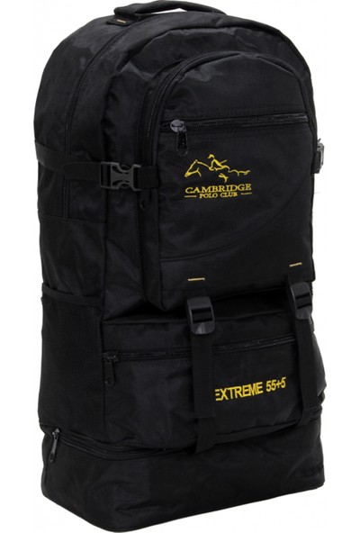 Cambridge Polo Club Pldgc90005 Dağcı Sırt Çantası Siyah