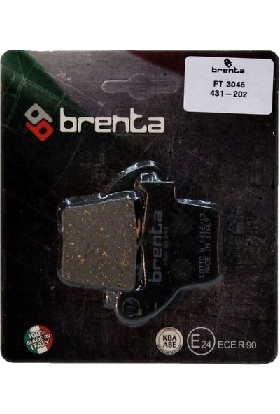 Apachı 4V CROSS Disk Brenta Fren Arka Balata Apachı 4V CROSS Disk Brenta Fren Arka Balata