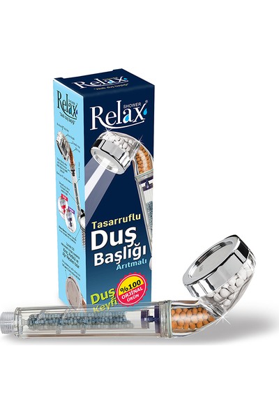 Relax Shower Su Tasarruflu Duş Başlığı Armatür