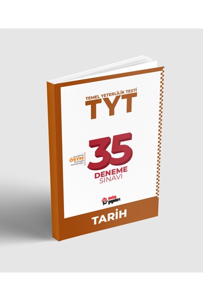 Metin Yayınları TYT Tarih 35 Deneme Sınavı