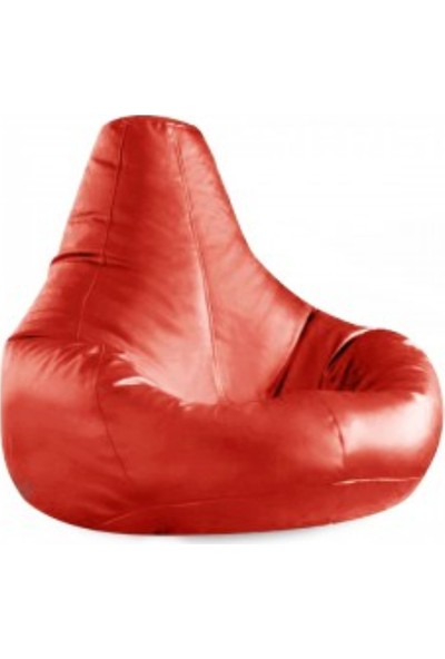 Armutland Pufumo Deri Armut Koltuk Kırmızı