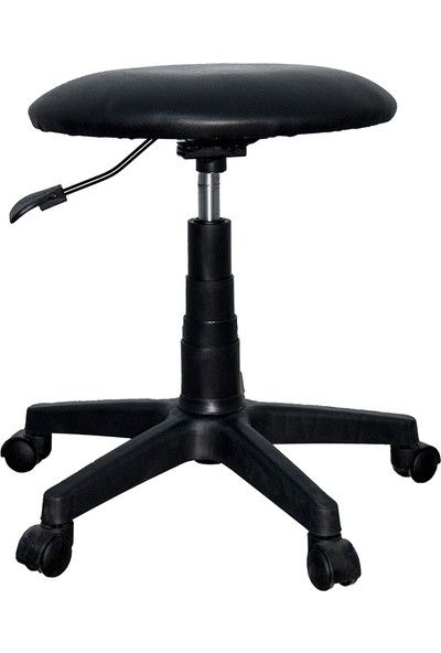 Türksit Amortisörlü Tabure Siyah Türksit Amortisörlü Tabure Siyah