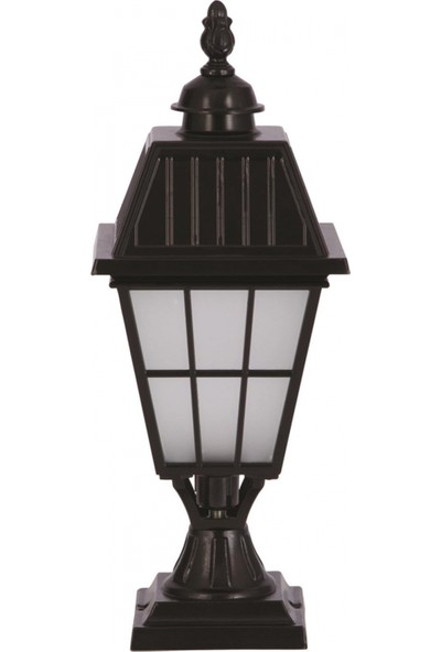 AVONNI BSU-68035-BSY-KOP Siyah Elektrostatik Toz Boyalı Dış Mekan Aydınlatma E27 Aluminyum Cam 23cm