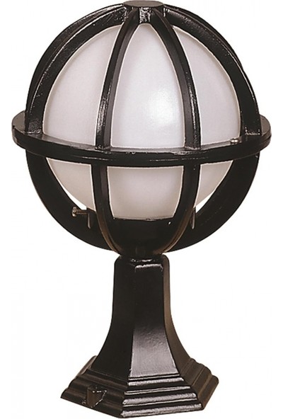 AVONNI BSU-68078-BSY-KOP Siyah Elektrostatik Toz Boyalı Dış Mekan Aydınlatma E27 Aluminyum Polietilen Cam 25cm