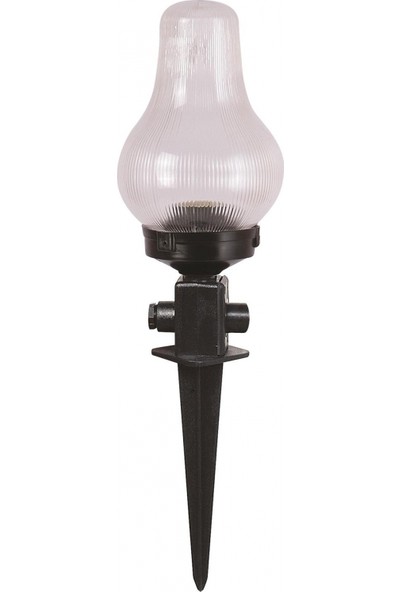 AVONNI BBO-68164-BSY Siyah Elektrostatik Toz Boyalı Dış Mekan Aydınlatma E27 ABS Akrilik Cam 20cm