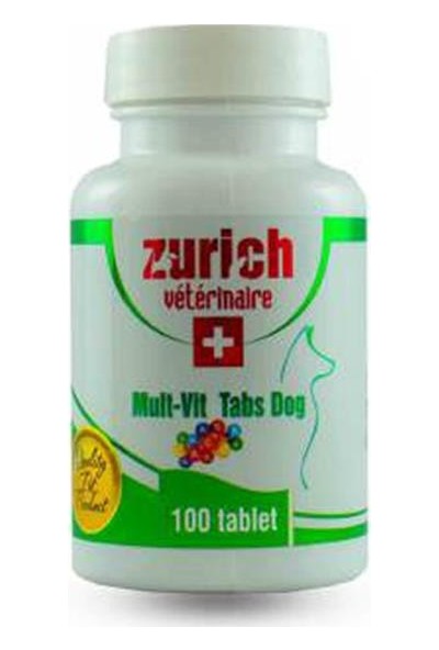 Zurich Multivitamin Köpek Tableti 100 Tablet Zurich Multivitamin Köpek Tableti 100 Tablet