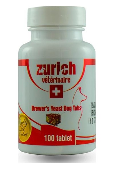 Zurich Brewers Sarımsaklı Köpek Tableti 100 Tablet Zurich Brewers Sarımsaklı Köpek Tableti 100 Tablet