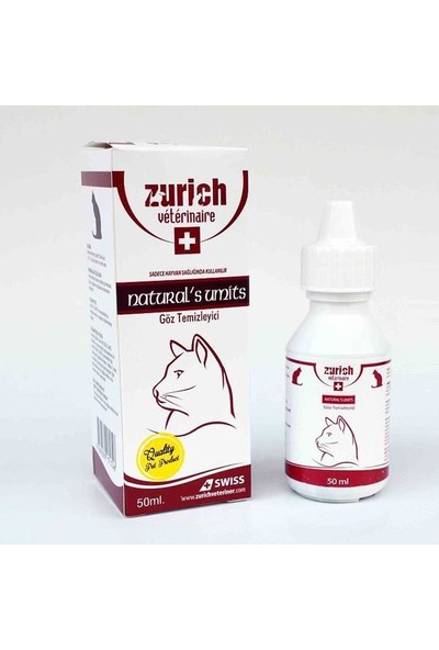 Zurich Kediler İçin Göz Temizleyici 50ml Zurich Kediler İçin Göz Temizleyici 50ml