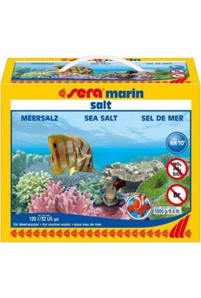 Sera Marin Salt Premium Deniz Tuzu 3900gr Sera Marin Salt Premium Deniz Tuzu 3900gr