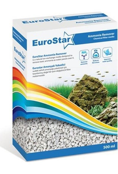 Eurostar Amonyak Giderici Zeolit 500 ml Eurostar Amonyak Giderici Zeolit 500 ml