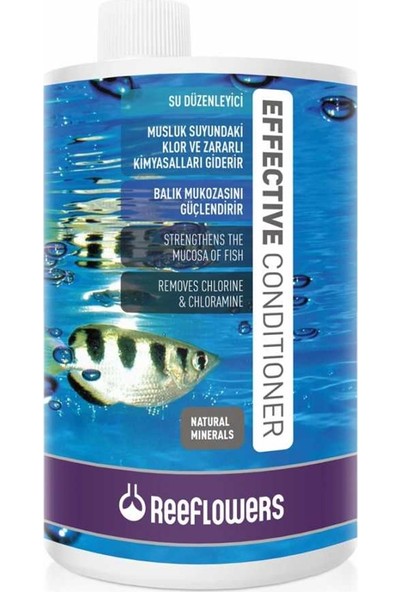 Reeflowers Effective Conditioner Su Düzenleyici 1000ml Reeflowers Effective Conditioner Su Düzenleyici 1000ml