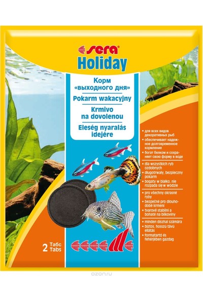 Sera Holiday Tatil Yemi 2 Tablet Sera Holiday Tatil Yemi 2 Tablet