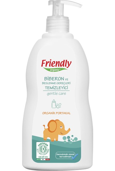 Friendly Organic Biberon ve Beslenme Gereçleri Temizleyici Organik Portakallı - 500 ml Friendly Organic Biberon ve Beslenme Gereçleri Temizleyici Organik Portakallı - 500 ml